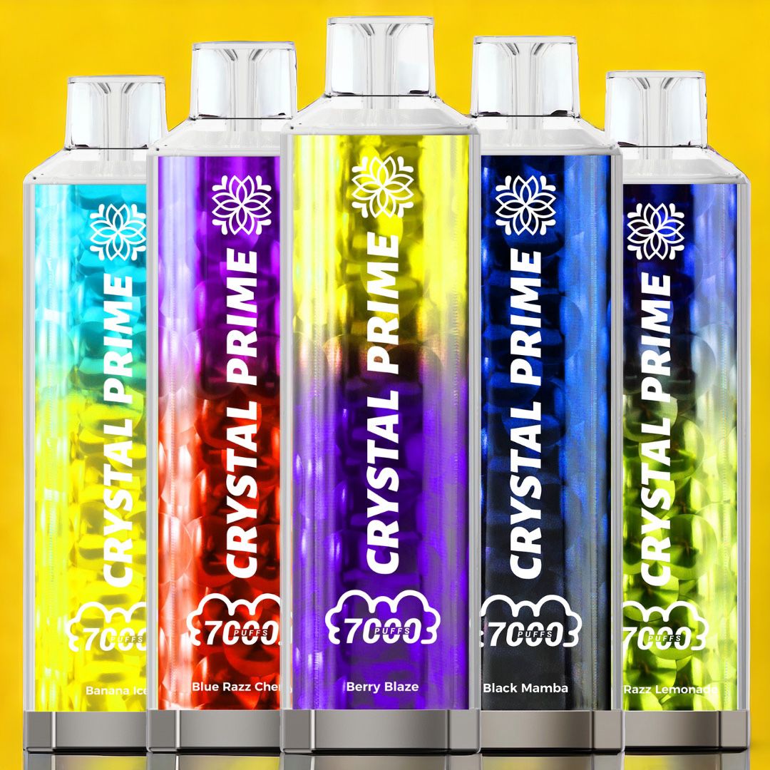 Crystal Prime 7000 Vapes | 3D Effect | All Flavours | Wholesale